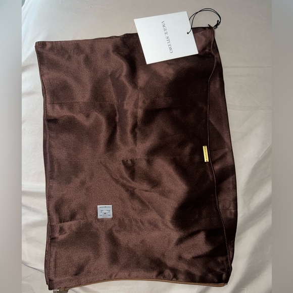 Vague Studios | Tops | Vague Studios Chocolate Silk Tube Top In ...